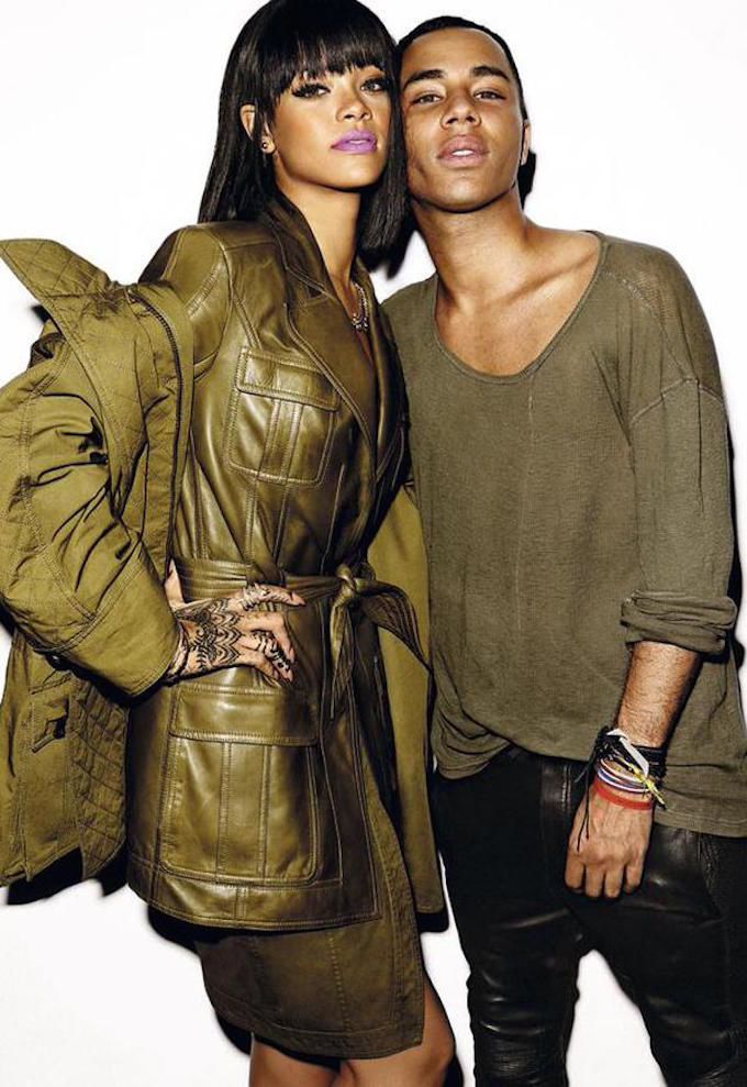 LMAO: Olivier Rousteing Of Balmain Creates Cyber Shrine Due To Rihanna ...
